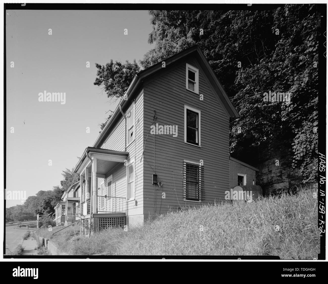 Front side view locust Black and White Stock Photos & Images - Alamy