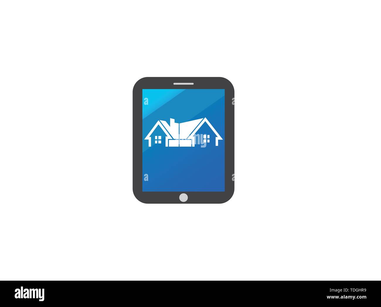 Architecture for home and houses for logo design illustration, property ...