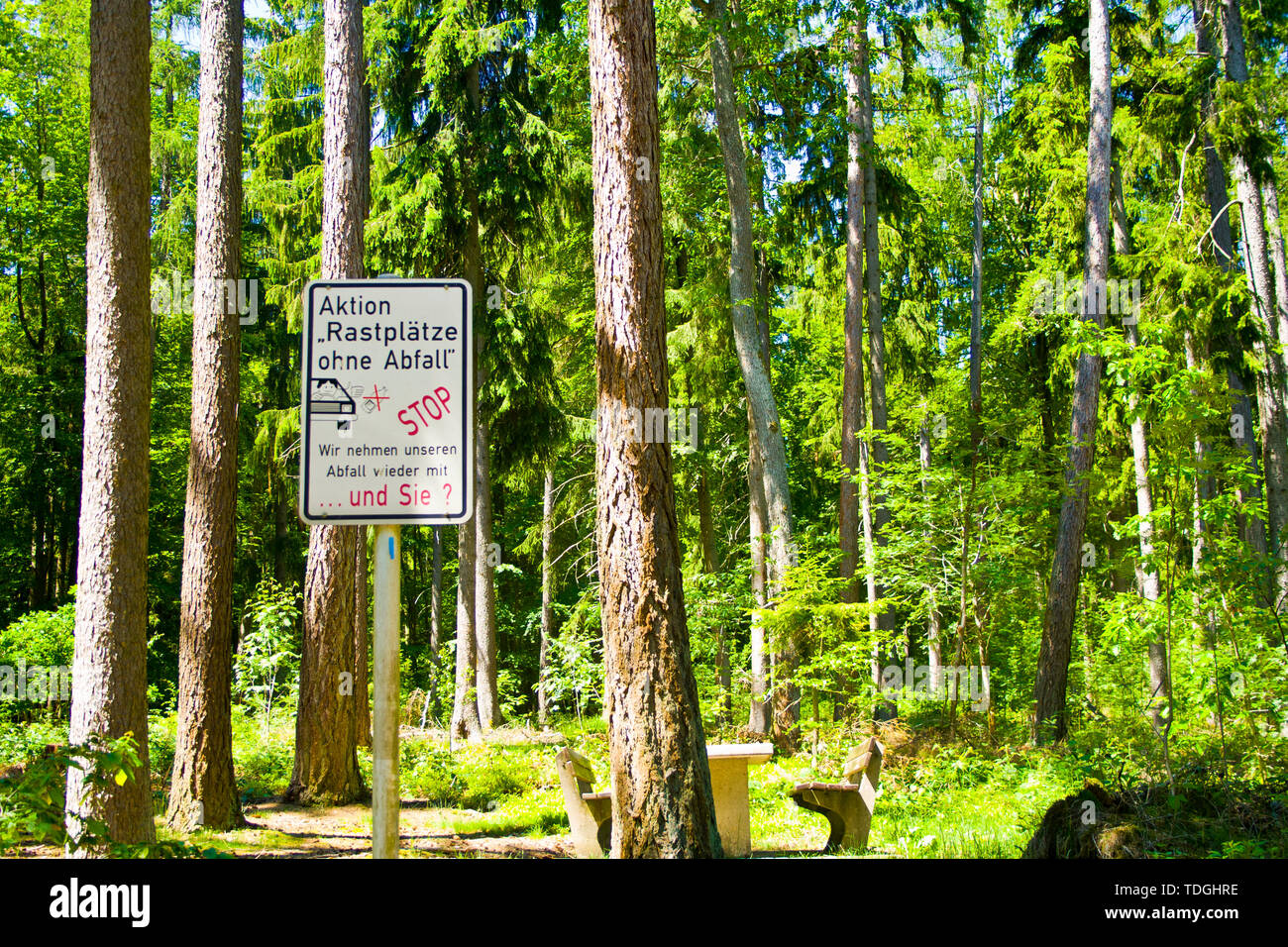 Our rest areas should be left clean and should not be used as a ...