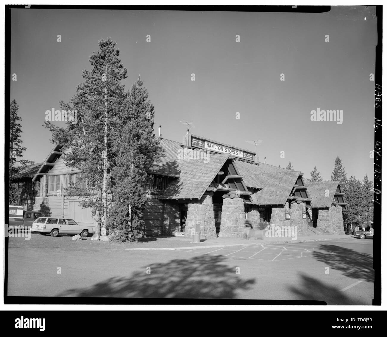North side, view southwest - Upper Hamilton's General Store, General ...