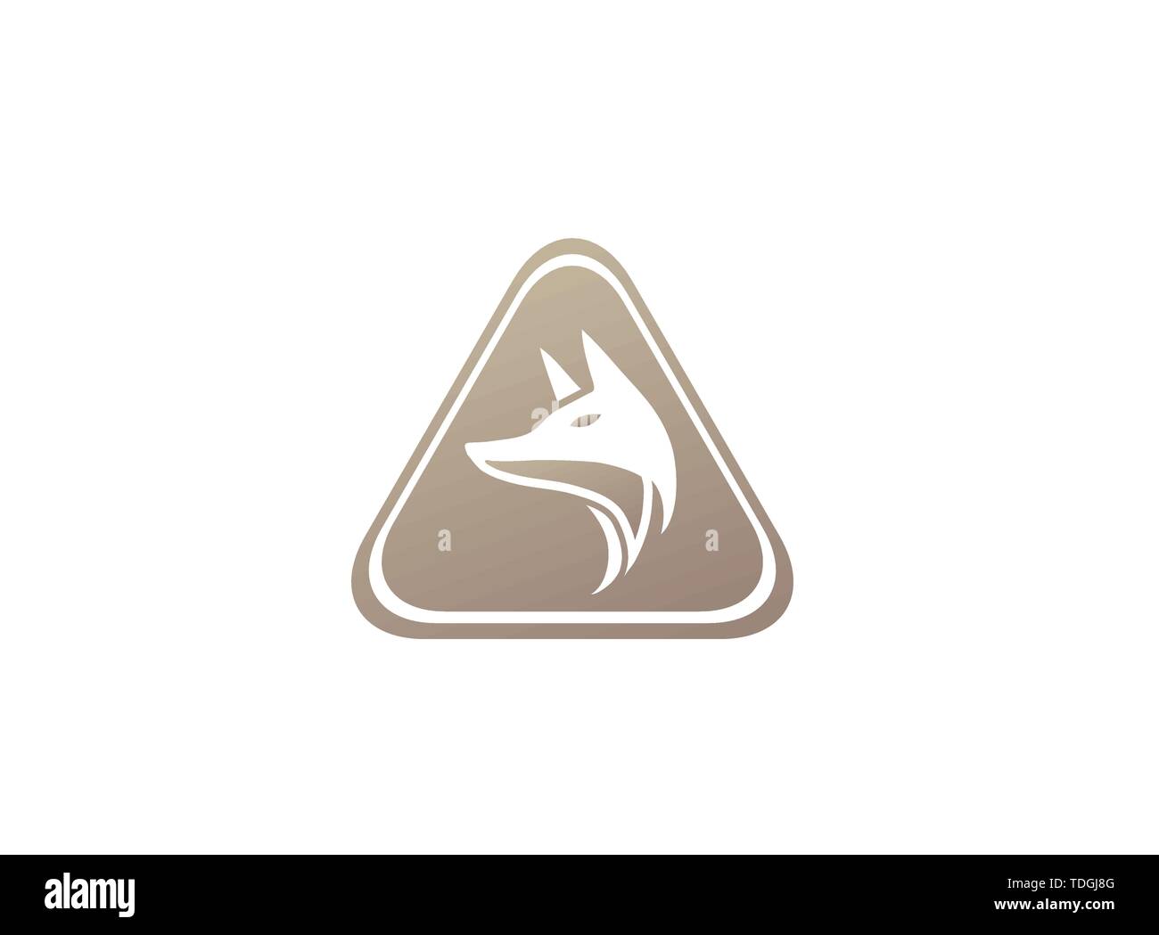Fox triangle Cut Out Stock Images & Pictures - Alamy