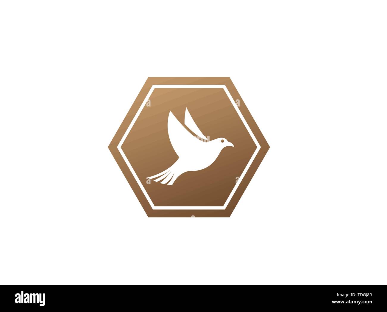 Dove inside Stock Vector Images - Alamy