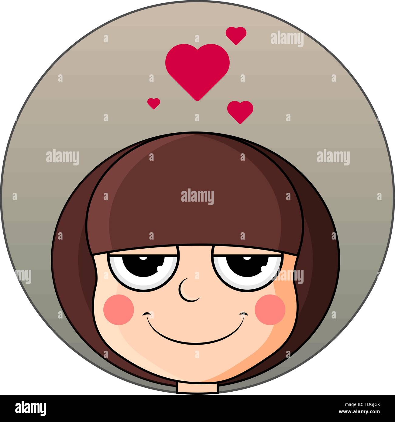 Smug expression vector vectors hi-res stock photography and images - Alamy