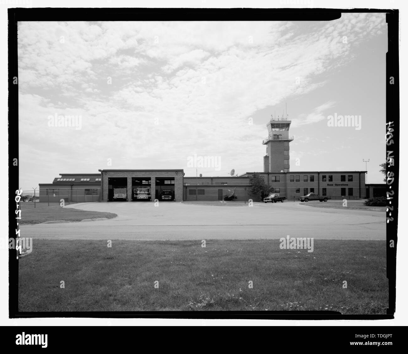 Northeast side, looking southwest - Ellsworth Air Force Base, Base ...