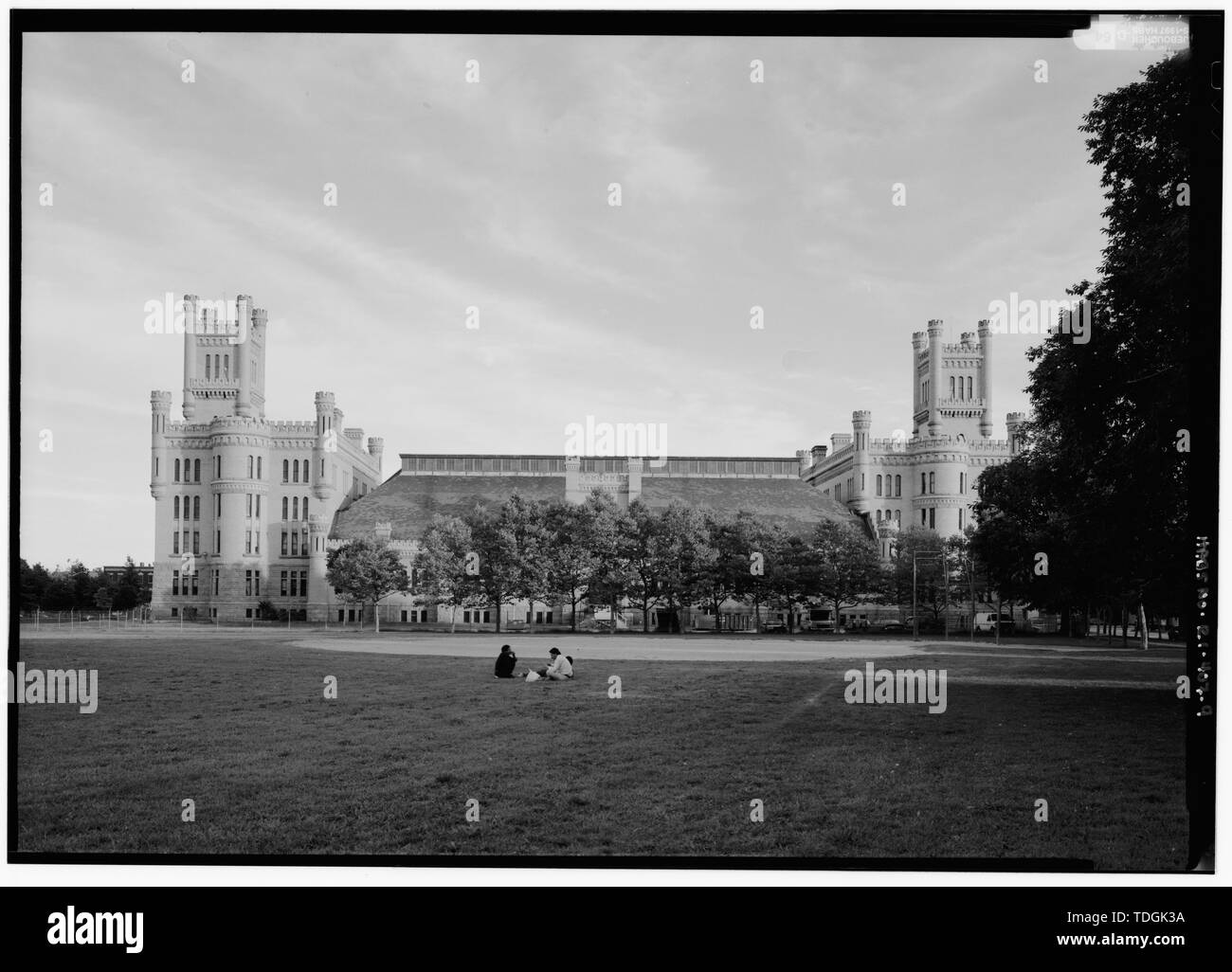 Northwest elevation - Cranston Street Armory, Cranston Street ...