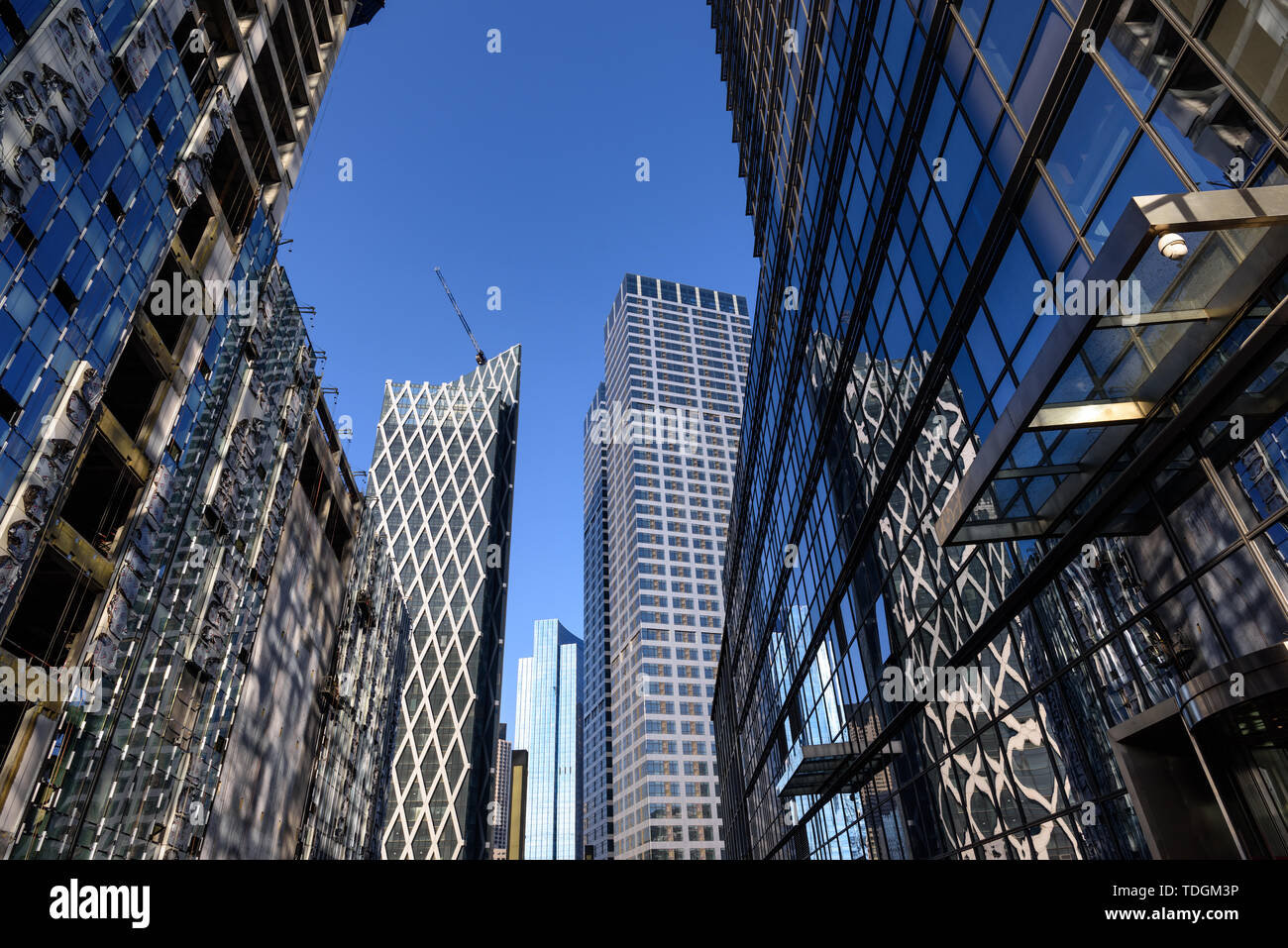 A view of Yujing and other buildings in Dalian Stock Photo - Alamy