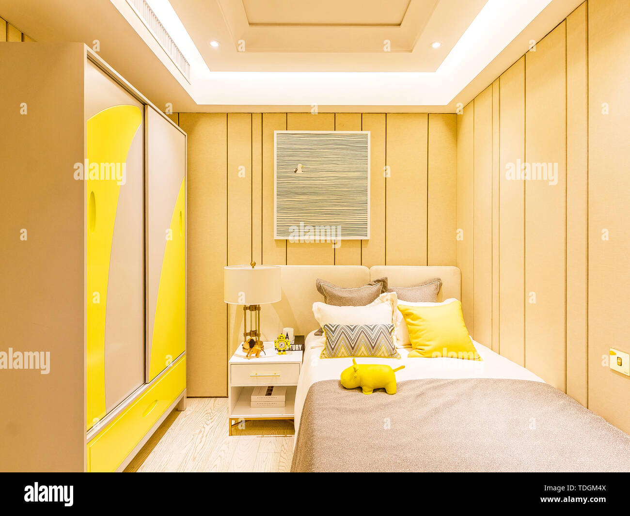 Bedroom, sleep, comfortable and comfortable rest environment, different ...