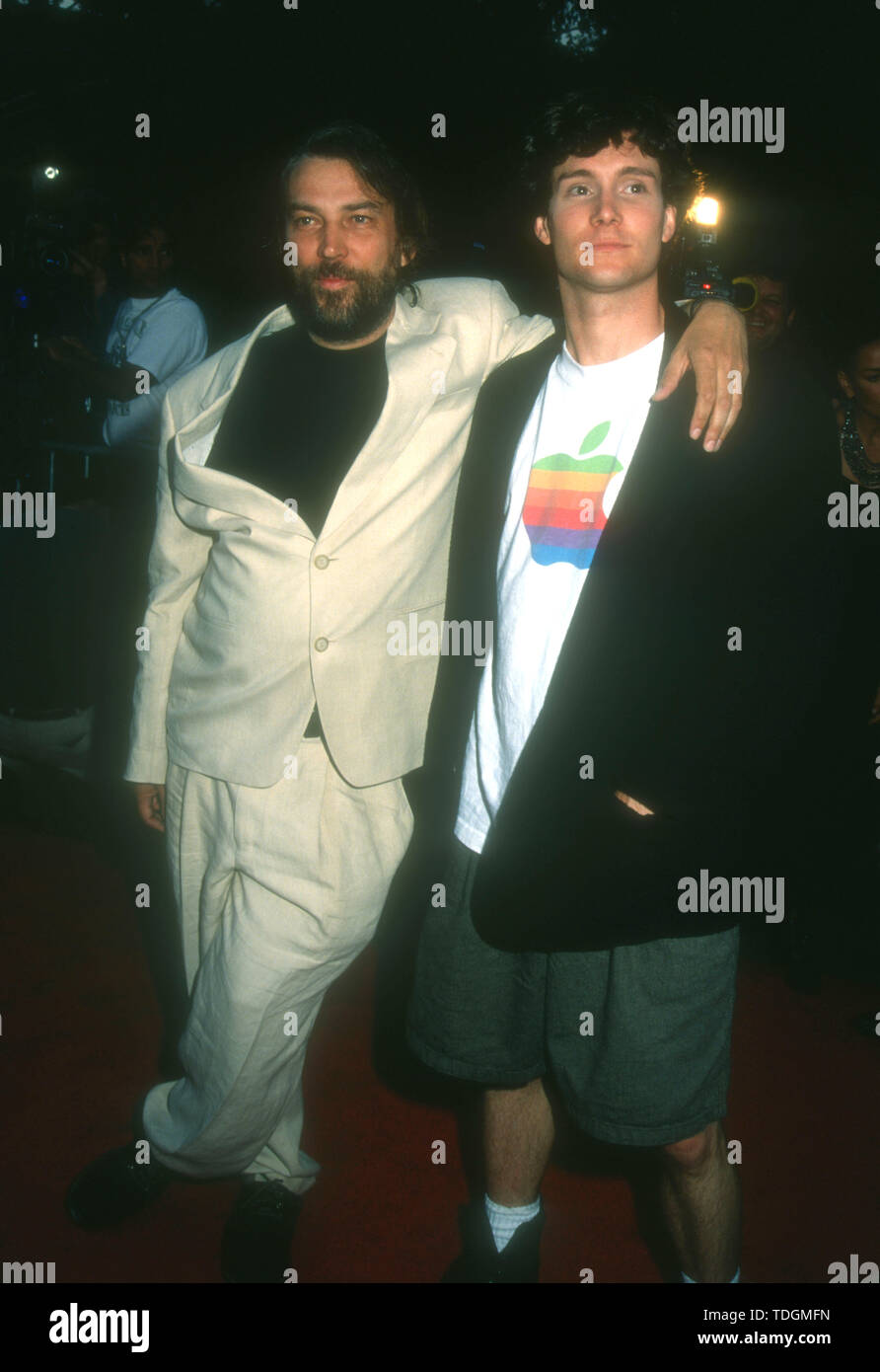 Universal City, California, USA 15th July 1994 (L-R) Director Des ...