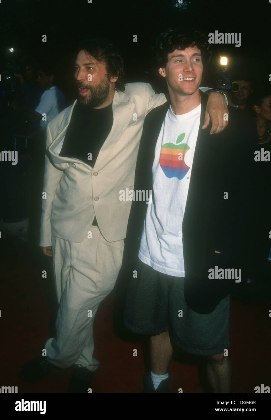 Universal City, California, USA 15th July 1994 (L-R) Director Des ...