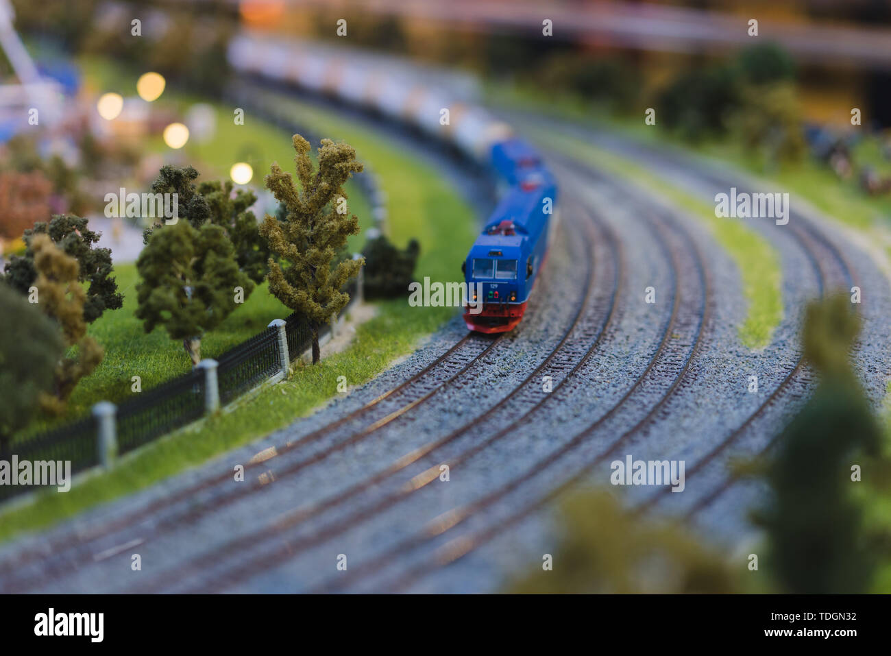 Shanghai's big dream microcity, the railway model theme sand table of ...