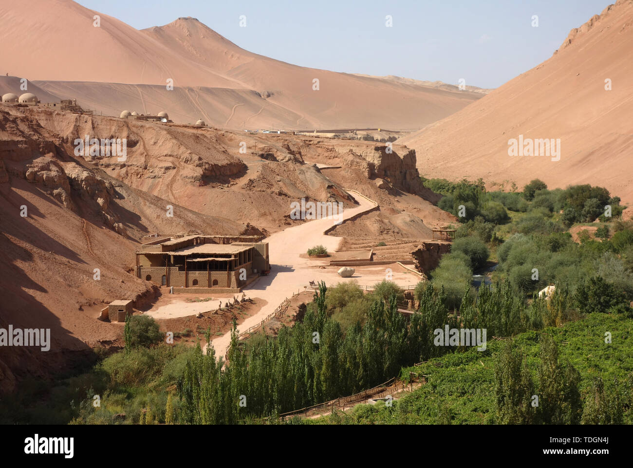 Fire Mountain scenery Stock Photo - Alamy