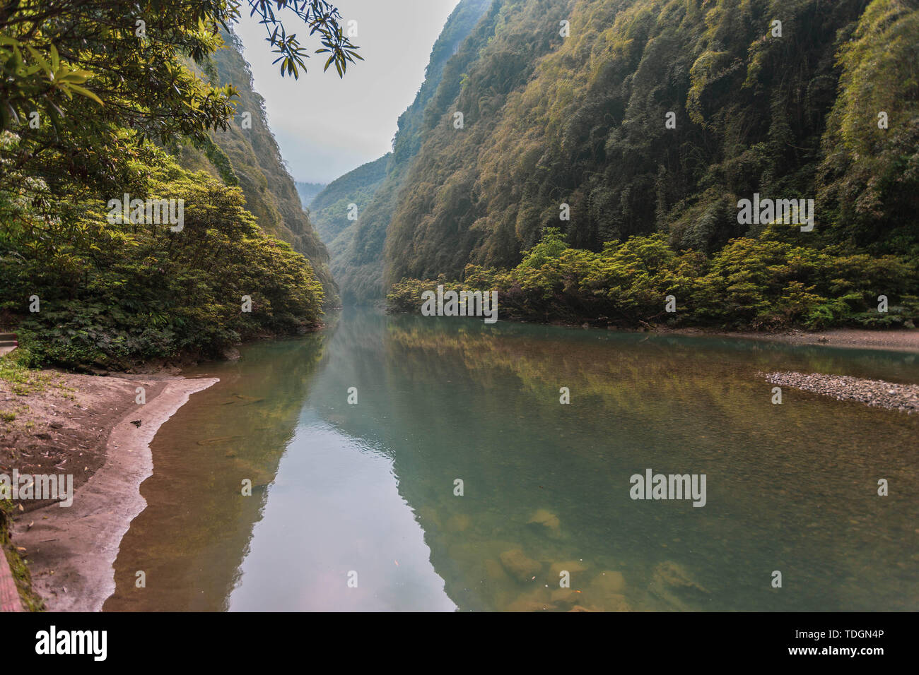 Pengshui Ai River Scenic Area Stock Photo - Alamy
