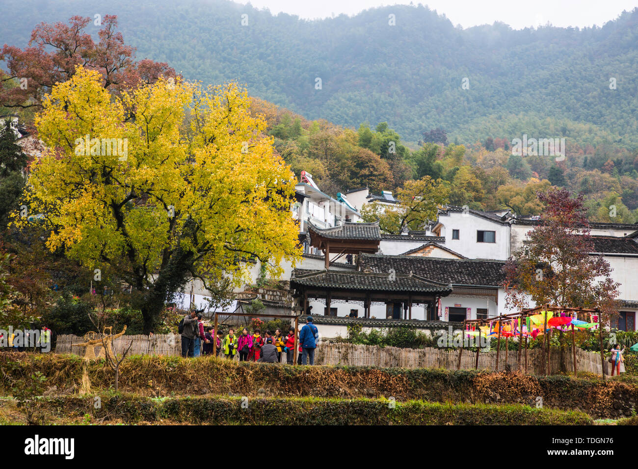 Natural scenery and humanistic scenery hi-res stock photography and ...