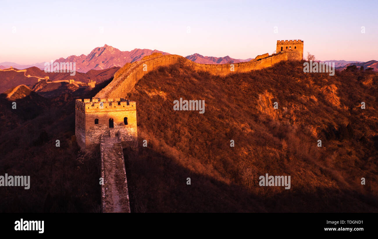 Jinshan ridge great wall hi-res stock photography and images - Alamy