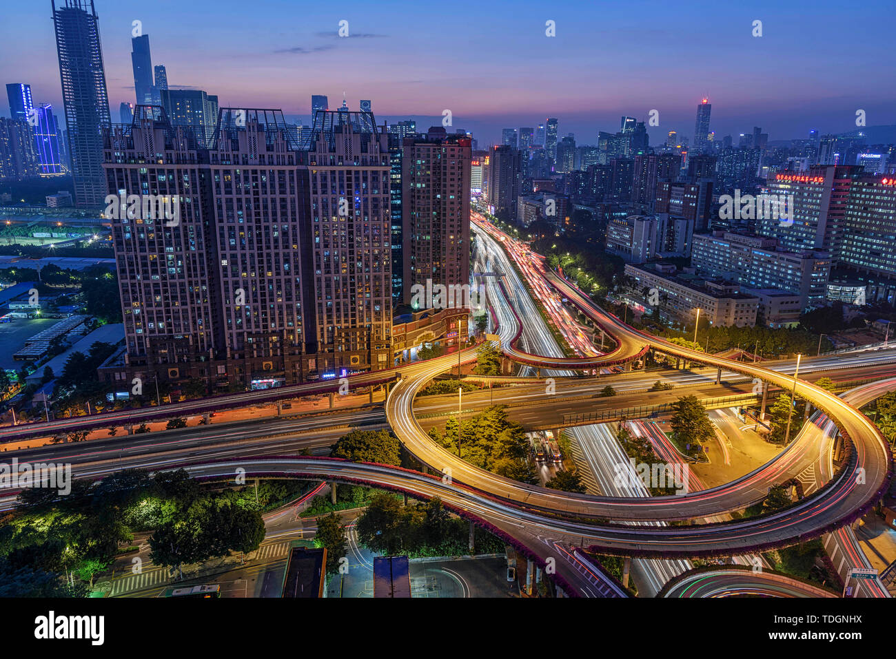 No one in asia guangzhou landscape design hi-res stock photography and ...