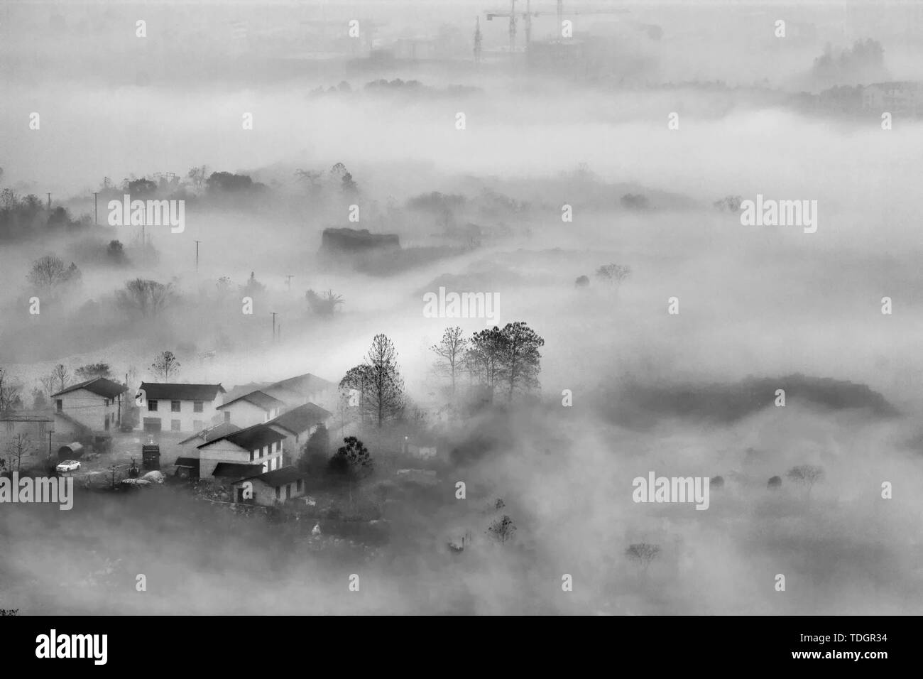 The picture was taken in Loudi, Hunan Province Stock Photo - Alamy