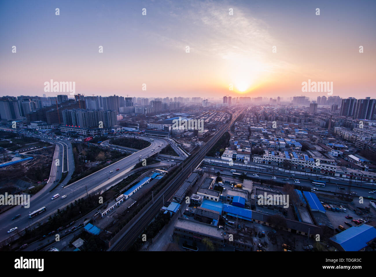 Asian city roads hi-res stock photography and images - Alamy