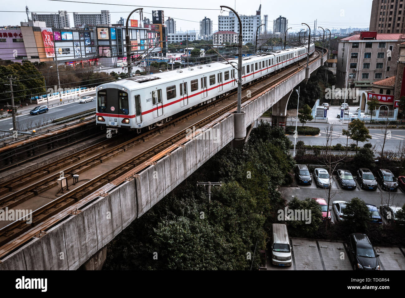 2018.02.03 Shanghai Metro Shot, Urban Transportation, Light Rail ...