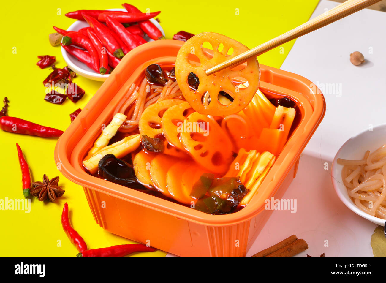 Delicious Hot Pot HD Big Picture Stock Photo - Alamy