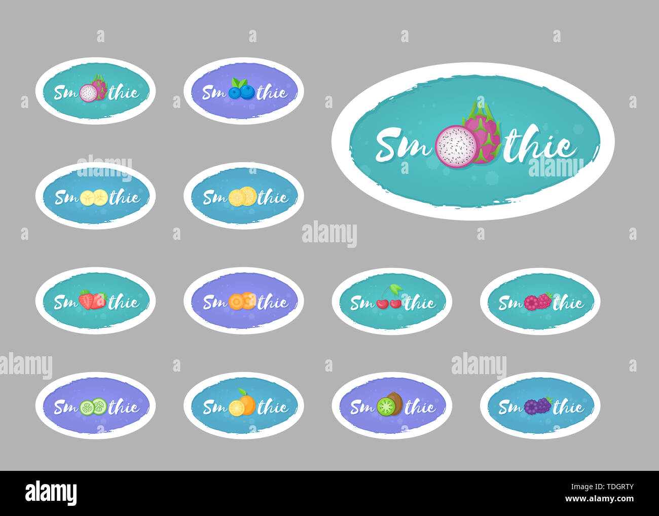 Smoothie label hi-res stock photography and images - Alamy