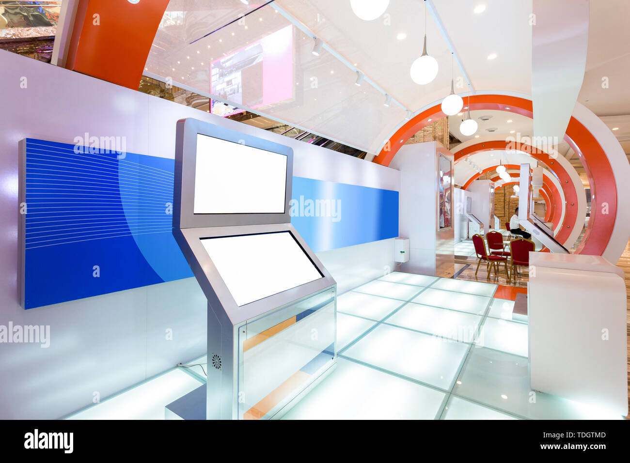 Digital touchscreen terminal hi-res stock photography and images - Alamy