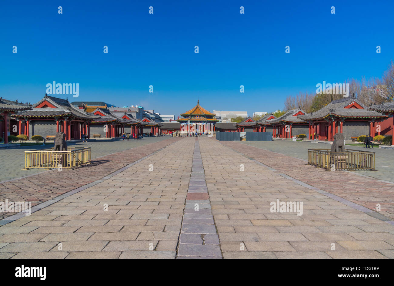 Architecture Scenery of the National Palace Museum in Shenyang ...