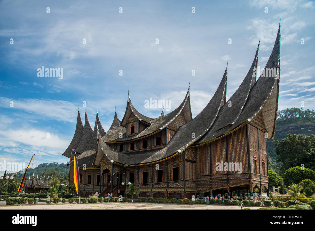 The characteristic architecture of Badong, Indonesia Stock Photo - Alamy