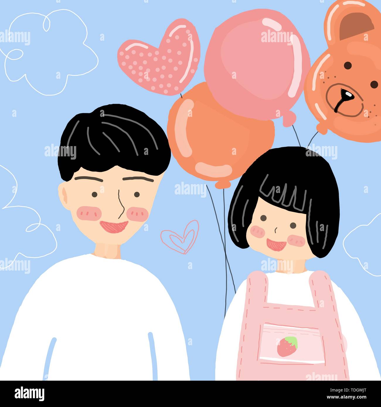 Draw the picture Stock Photo - Alamy