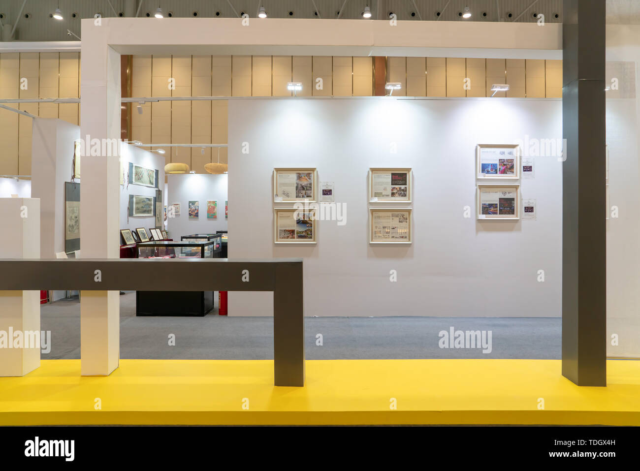 Design of Exhibition Area Stock Photo - Alamy