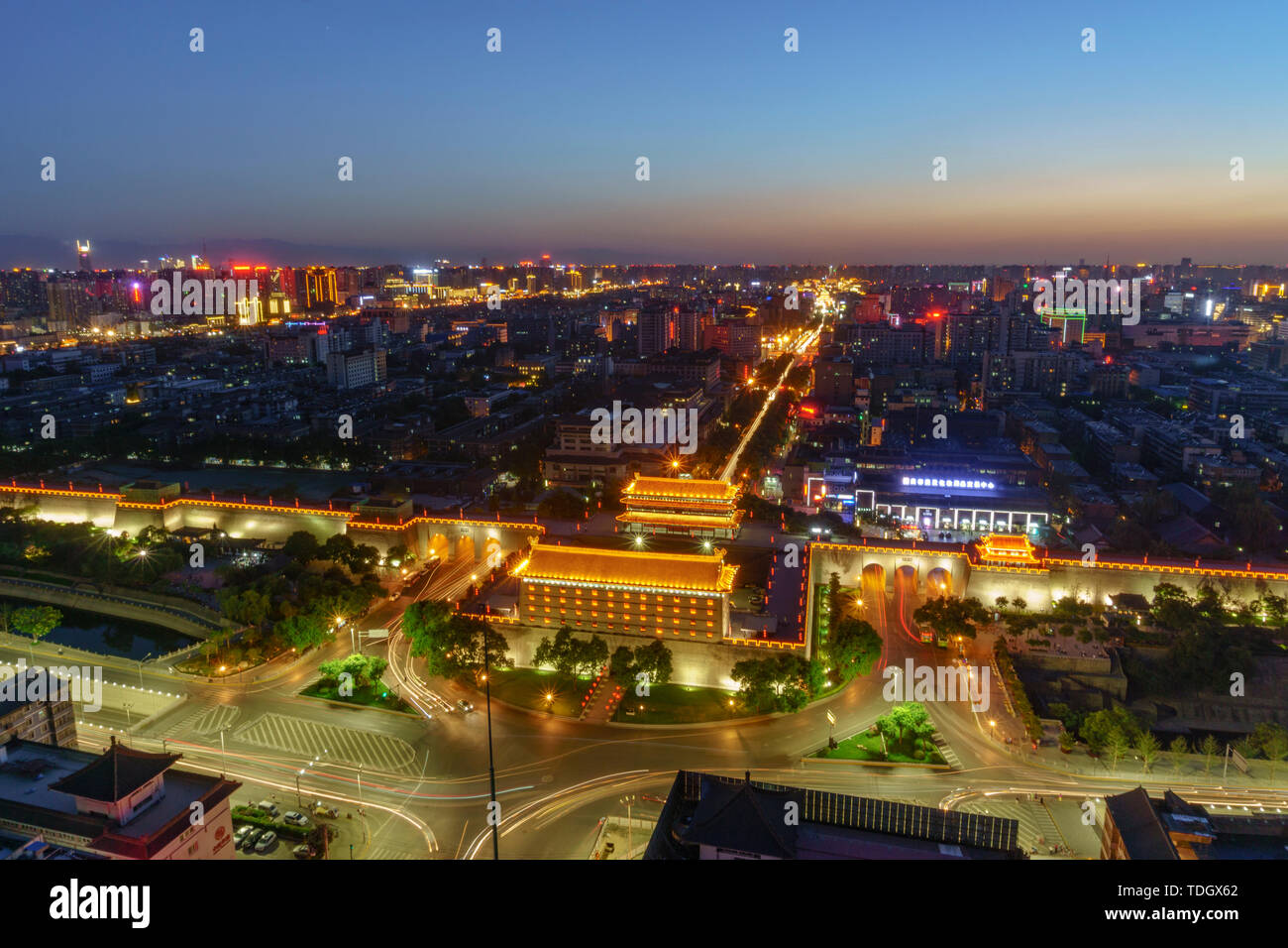 Changle door East Gate Stock Photo - Alamy