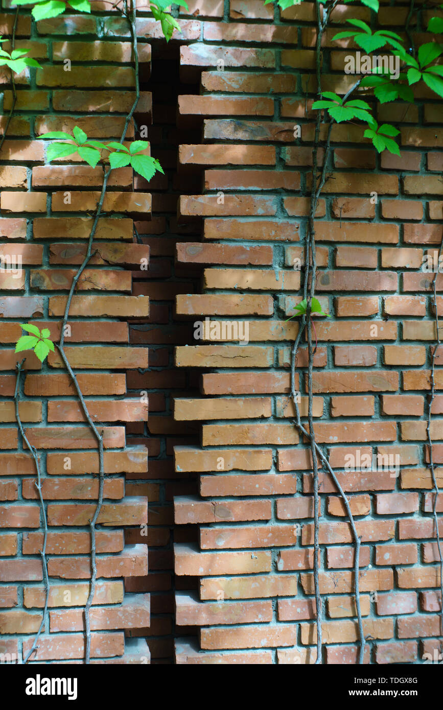 Beijing Red Brick Art Gallery Stock Photo - Alamy