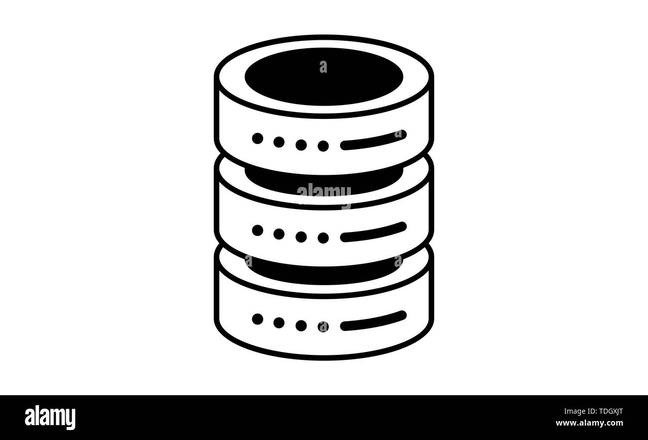 Concept diagram of big data analysis and various big data icons Stock ...