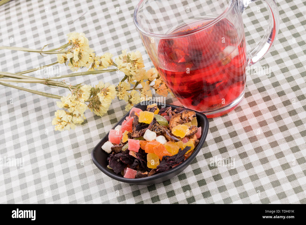 Rose tomato flower tea hi-res stock photography and images - Alamy