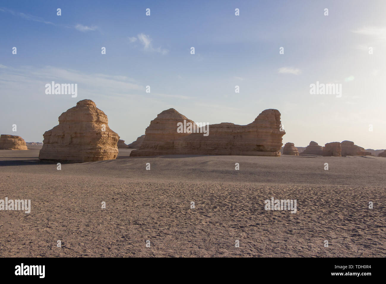 The Devil's Town of Yadan Stock Photo - Alamy