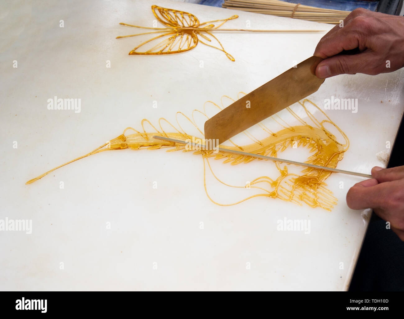 Folk traditional sugar painting Stock Photo - Alamy