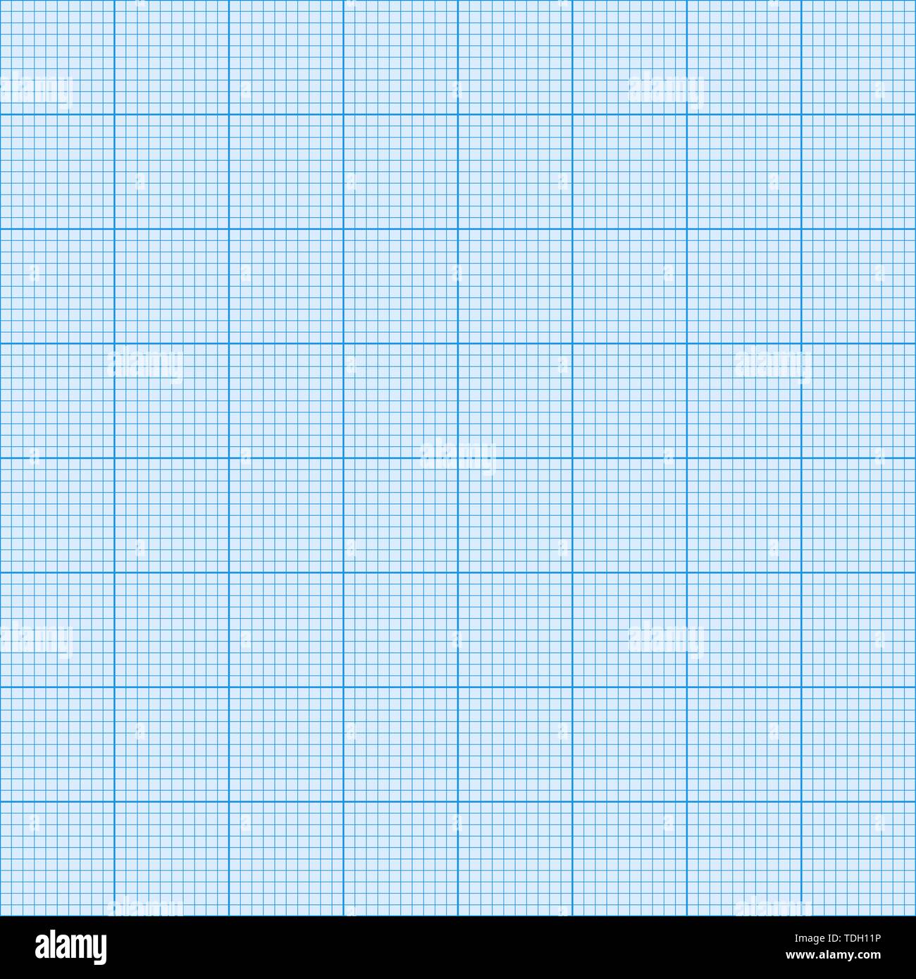 Millimeter grid. Square graph paper background. Seamless pattern ...