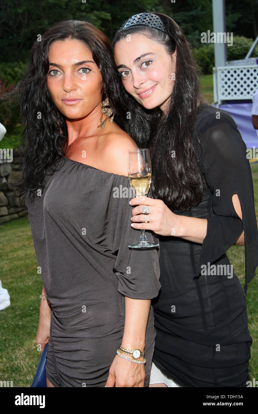 East Hampton, USA. 19 July, 2008. Ina Romano, Irina Nash at the 9th ...