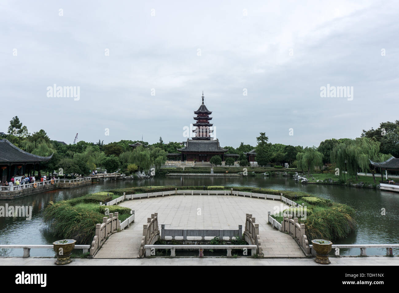 Pan Gate in Suzhou Stock Photo - Alamy