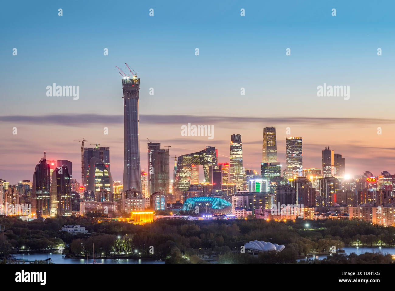 Phoenix center beijing hi-res stock photography and images - Alamy