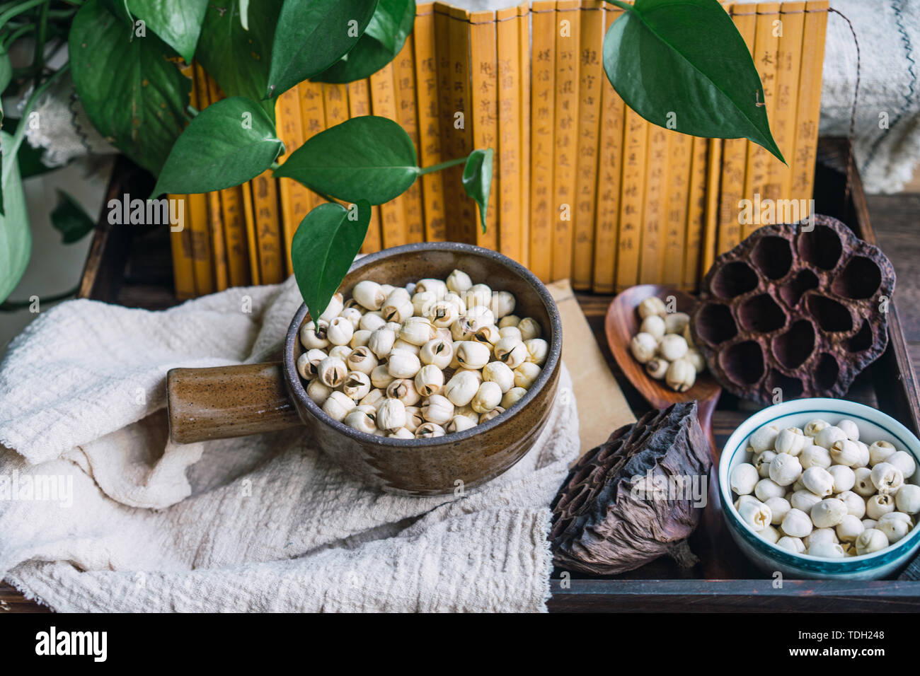 A fragrant wild lotus seed Stock Photo - Alamy