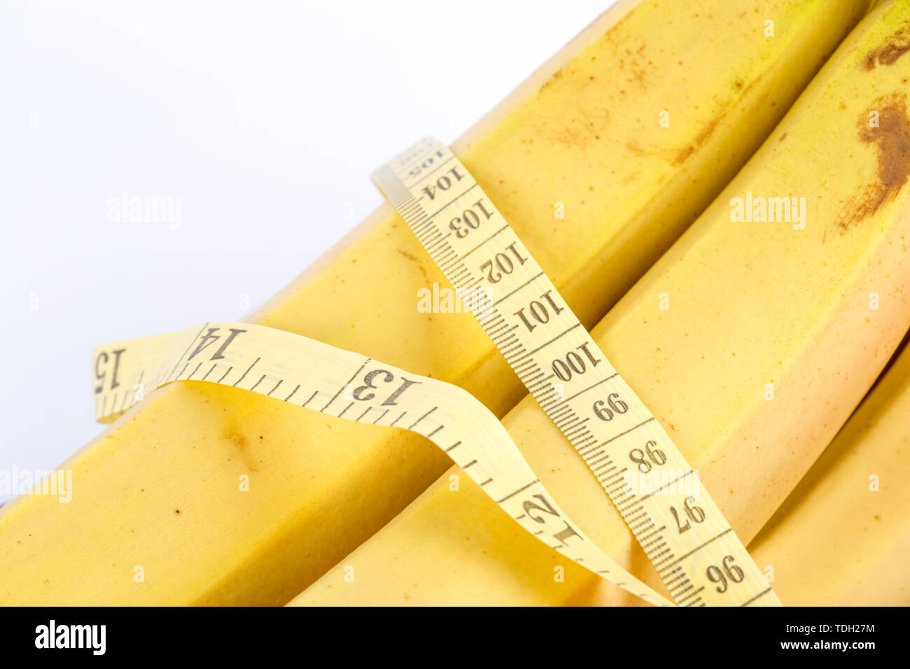 Bananas and soft rulers Stock Photo - Alamy
