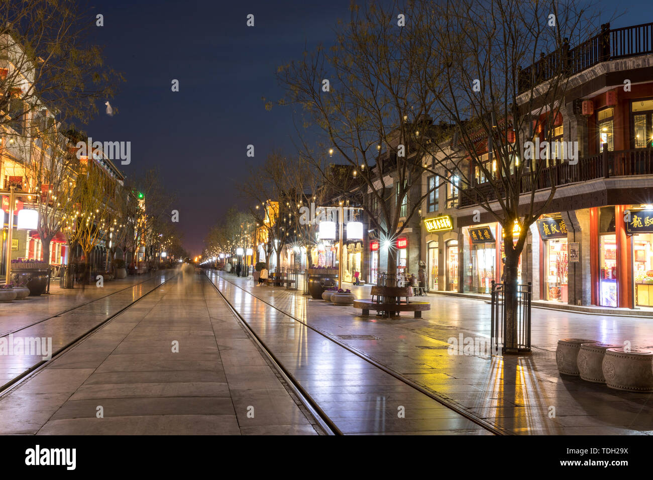 Streets tourism city no one buildings buildings light at night hi-res ...