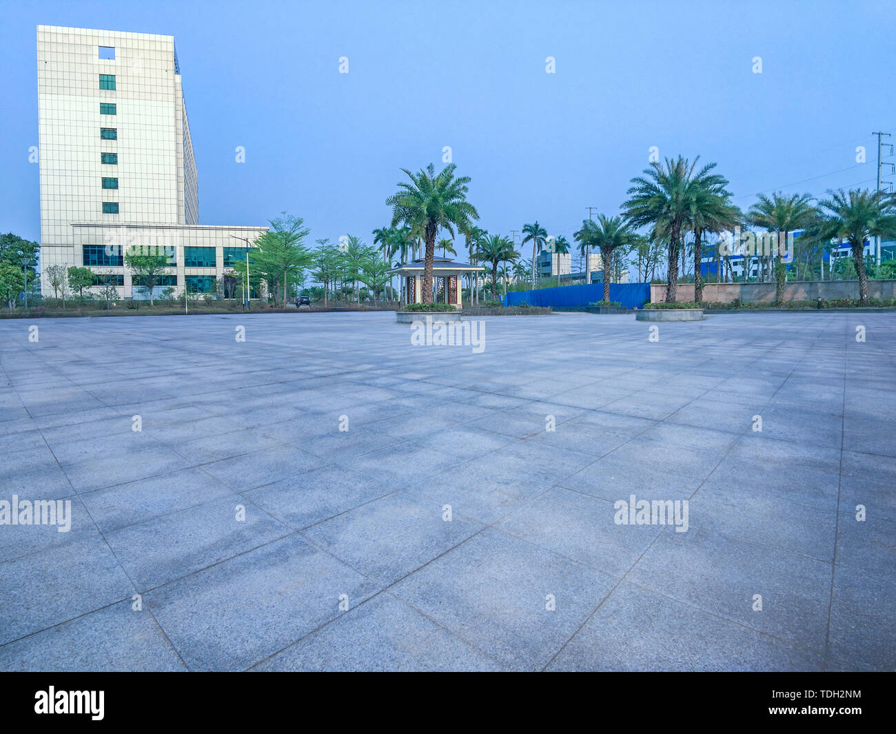 Architecture and Ground Platforms Photographed at Low Perspective Stock ...