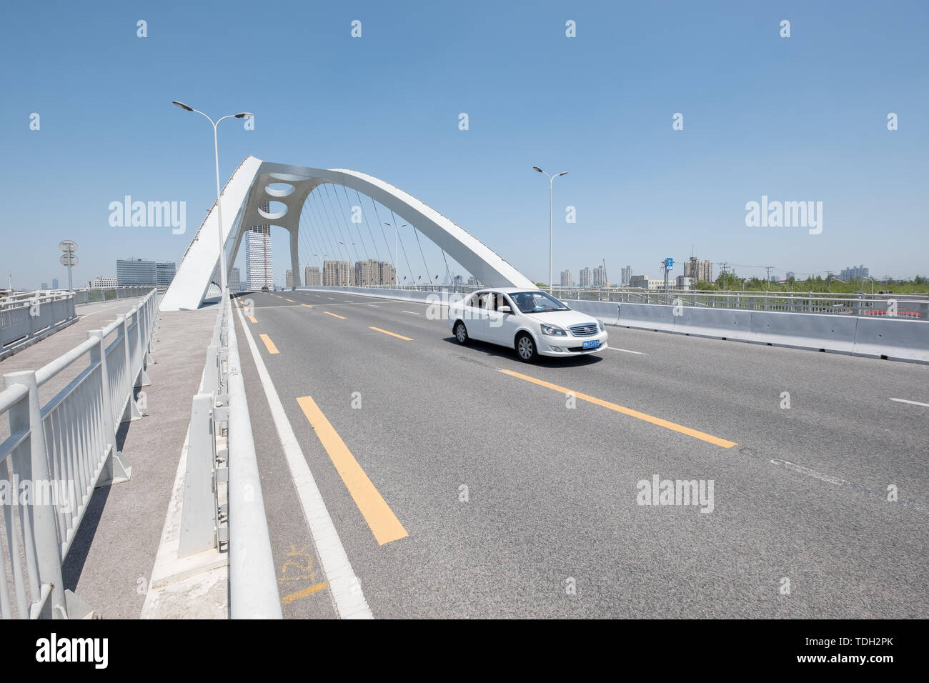 Shanghai Yao Long Road Bridge Stock Photo - Alamy