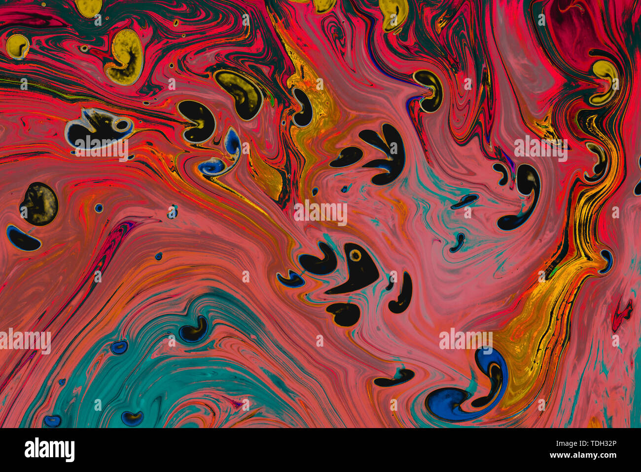 Abstract marbling art patterns as background Stock Photo - Alamy