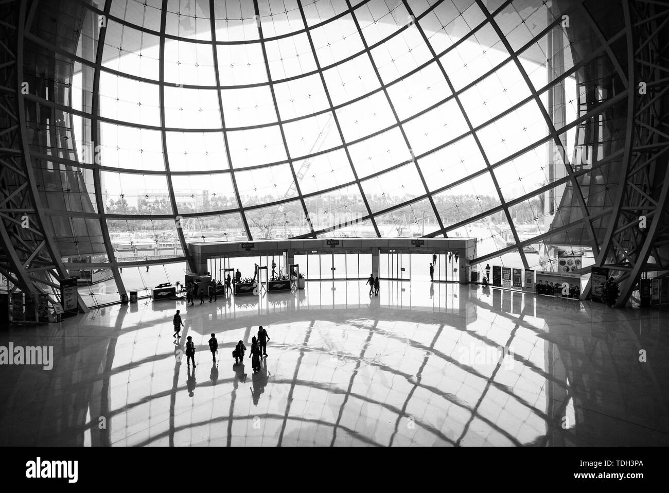 Guangzhou University City Science Center Stock Photo - Alamy