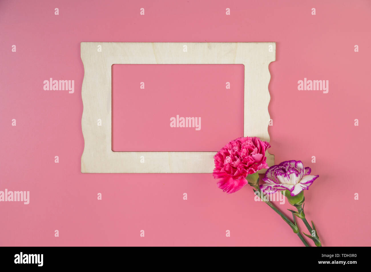 Carnation Moon and Mother's Day Stock Photo - Alamy