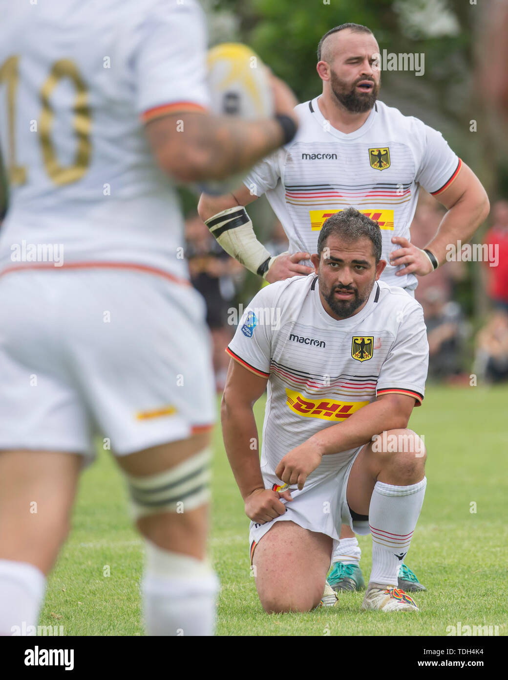 Hessen, Germany. 15th June, 2019. Rugby: EM, Relegation, Germany ...
