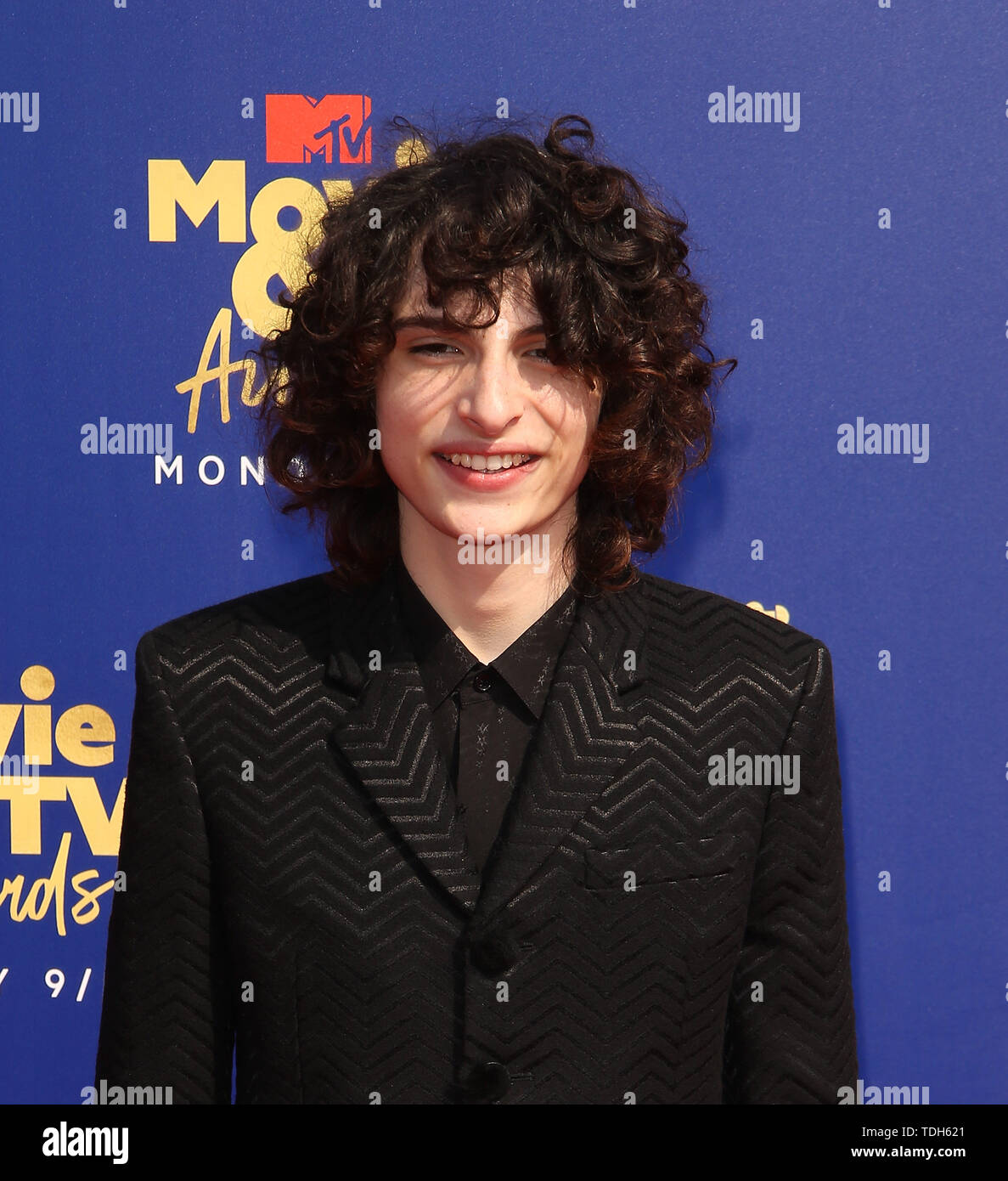 Santa Monica, USA. 15th June, 2019. Finn Wolfhard attends the 2019 MTV ...