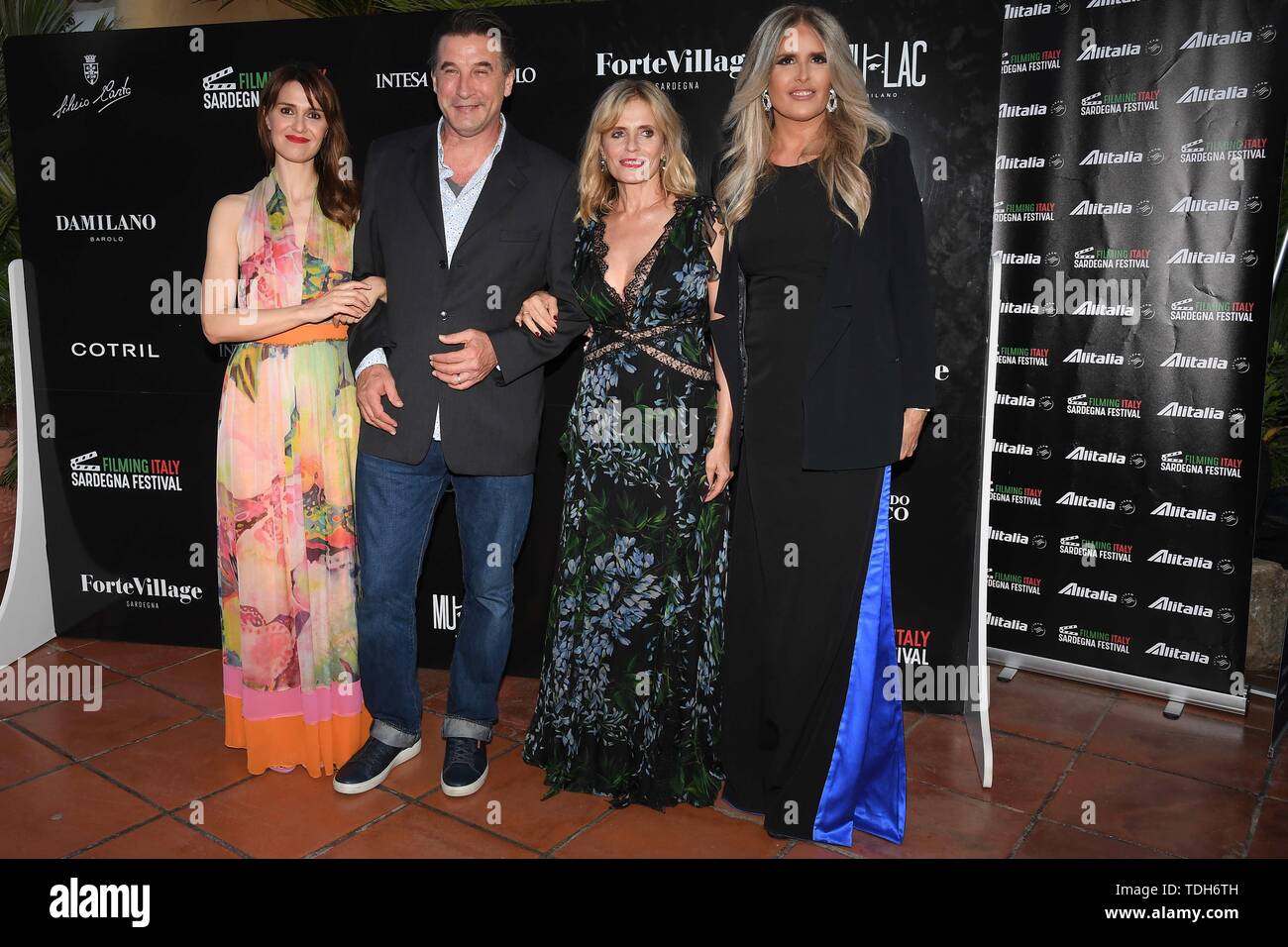 Chaff, Italy. 15th June, 2019. Pula: Filming Italy Sardinia Festival ...